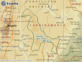 EcoChingaza!: ubicacion geografica de chingaza